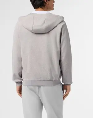 PLEIN SPORT Sponge Hoodie Sweatjacket - Lightgrey