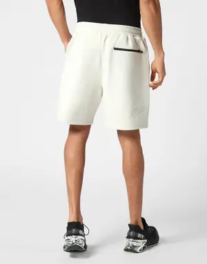 PLEIN SPORT Technical Loose Fit Jogging Shorts