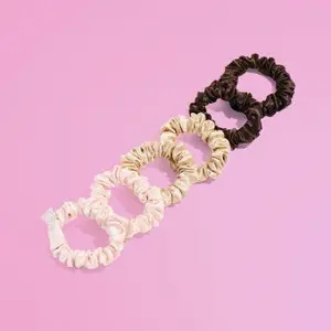 GIMME BEAUTY Slim Satin Hair Scrunchies