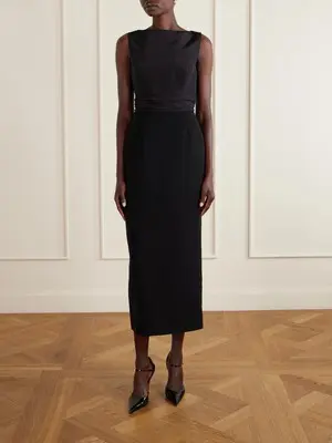 Carolina Herrera Bow Detail Faille Gown