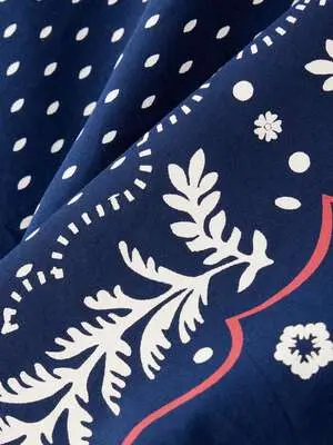 SKALL Juniper Printed Organic Cotton Scarf