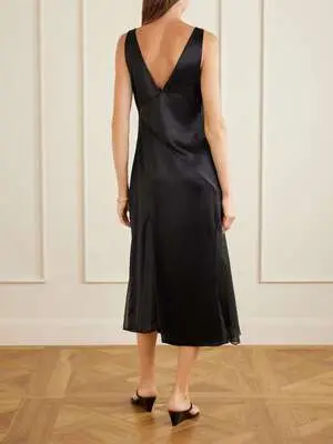 SIR. Ingrid Chiffon Midi Dress
