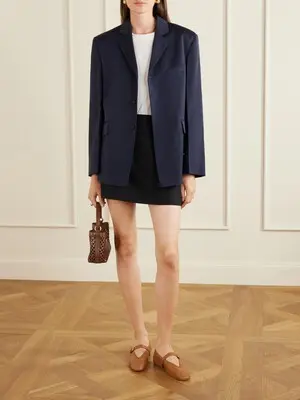 RÙADH The Stewart Wool Blazer - Blue