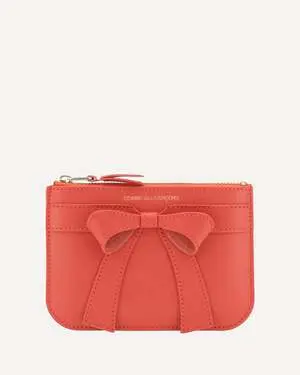 Comme Des Garçons Big Bow Wallet - Red