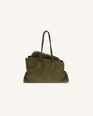Attico La Passeggiata Shoulder Bag - Khaki