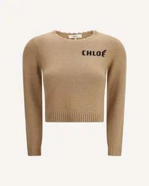 Chloé Logo Sweater Feale