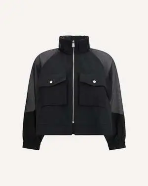 Pinko Beth Jacket With Transparent Inserts