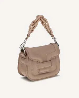 Pierre Hardy Alphaville Leather Handbag With Chain Strap