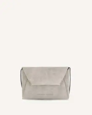 Brunello Cucinelli Bc Duo Suede Clutch Bag