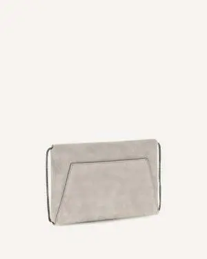 Brunello Cucinelli Bc Duo Suede Clutch Bag