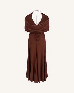 SELF-PORTRAIT Jersey Midi Dress