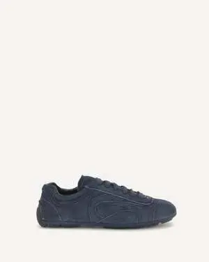Prada Monte Carlo Re-edition 2005 Suede Sneakers - Blue