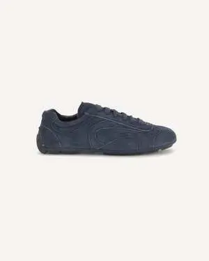 Prada Monte Carlo Re-edition 2005 Suede Sneakers - Blue
