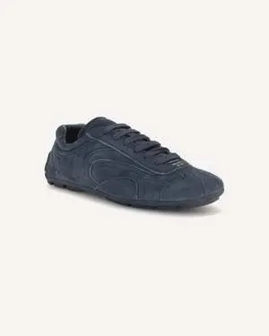 Prada Monte Carlo Re-edition 2005 Suede Sneakers - Blue