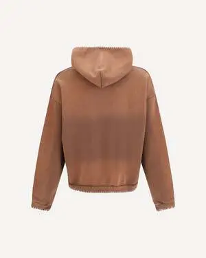 FOUND Hoodie With Stitch Details Ale