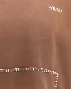 FOUND Hoodie With Stitch Details Ale