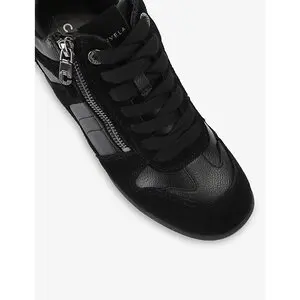 Carvela Altezza Wedge Leather Trainers