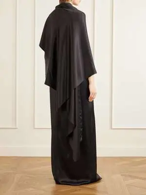 Bottega Veneta Silk-satin Maxi Dress