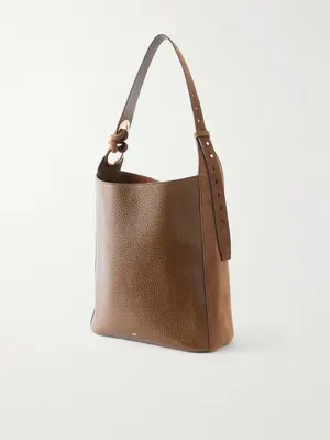 ANYA HINDMARCH Ringo Textured Leather Shoulder Bag