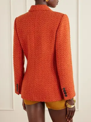 Saint Laurent Wool-blend Tweed Blazer