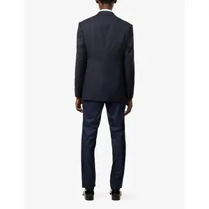 TOM FORD Shelton Herringbone Single-breasted Wool Blazer