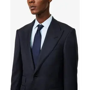 TOM FORD Shelton Herringbone Single-breasted Wool Blazer
