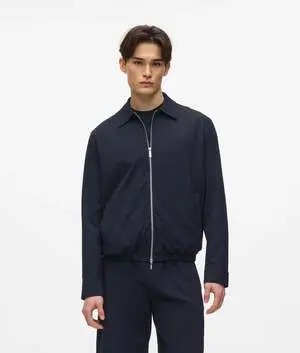 Karl Lagerfeld Blouson Jacket - Navy