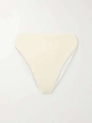 HAIGHT. Mah Ribbed Bikini Briefs - Cream