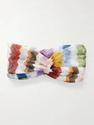 Missoni Striped Crochet-knit Headband - Multi