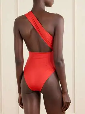 HAIGHT. Luisa One-shoulder Asymmetric Swimsuit