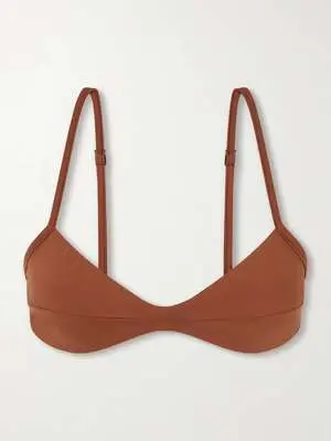HAIGHT. Monica Bikini Top - Brown