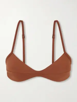 HAIGHT. Haight Monica Bikini Top Brown