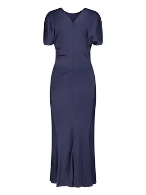 Victoria Beckham Midi Dress "bela - Blue