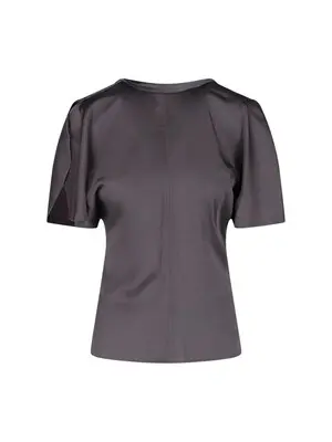 Victoria Beckham Bela" Top - Gray