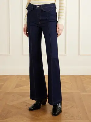 FRAME The Icon Mid-rise Flared Jeans