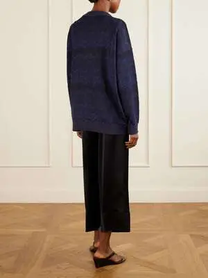 Missoni Striped Crochet-knit Sweater