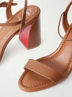 CHRISTIAN LOUBOUTIN Jane 85 Leather Sandals