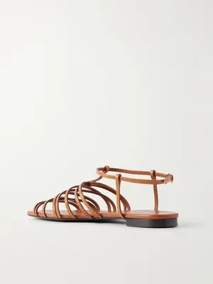 JIL SANDER Hydra Leather Sandals