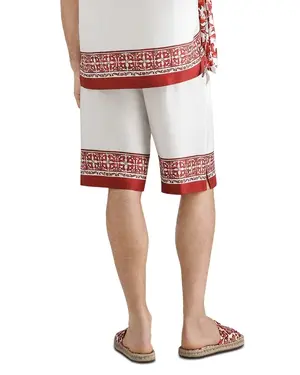 Dolce & Gabbana Floral Print Drawstring Shorts