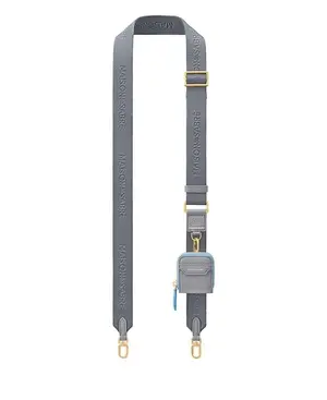 MAISON DE SABRE Utility Strap With Bonbon Charm - Dove Sky