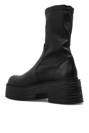Agl Platform Ankle Boots `lignes