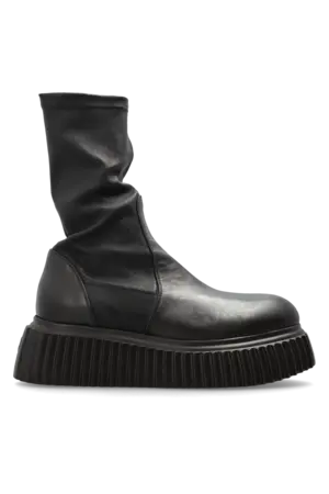 Agl Platform Ankle Boots 'milagros - Brown
