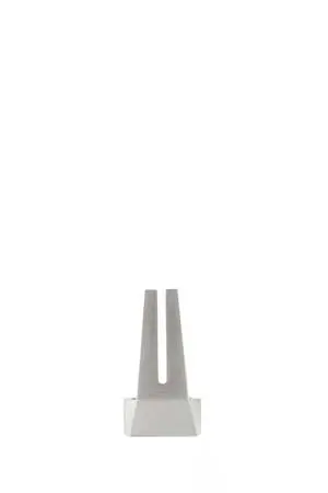 Rick Owens Open Trunk Ring - Silver