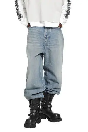 Balenciaga Baggy Fit Jeans - Blue