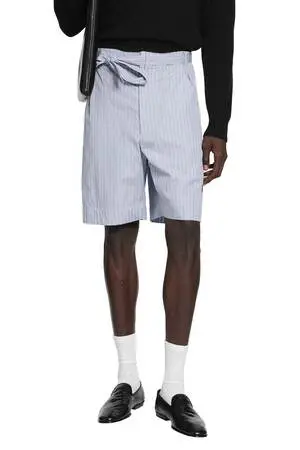 Givenchy Striped Bermuda Shorts - Blue