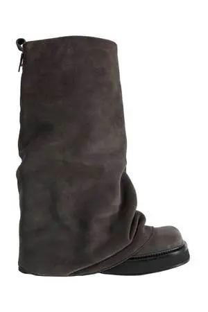 Attico Robin Combat Boots - Grey