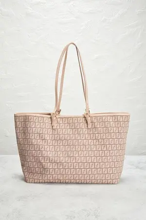 Fendi Zucchino Roll Tote Bag