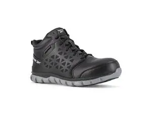 REEBOK Sublite Cushion Athletic Composite Toe Work Boots - Black