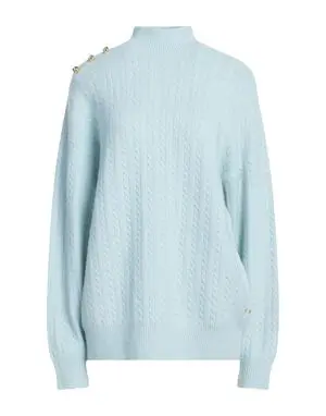 CHIARA FERRAGNI Turtleneck Sky Size Acrylic, Polyamide, Wool, Elastane