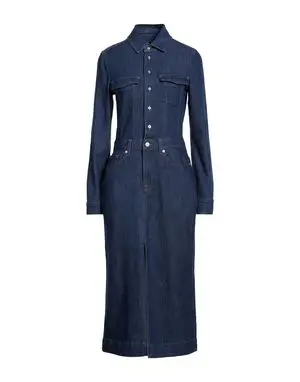 7 For All Mankind Denim Midi Dress